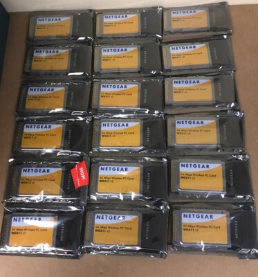 1 x Netgear 54 Mbps Wireless PC Card WG511 V2 for laptop etc. @@@ | eBay