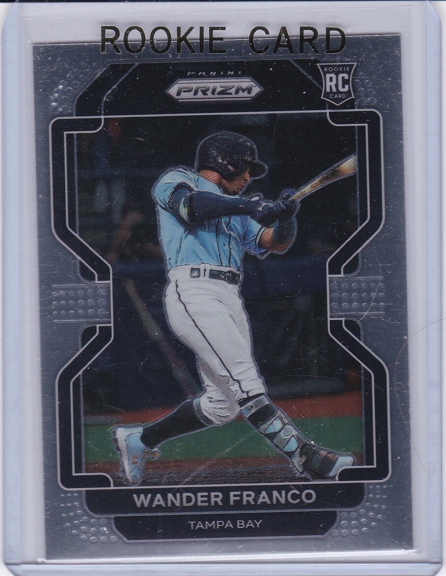 WANDER FRANCO ROOKIE CARD Tampa Bay Rays Baseball 2022 PRIZM $$ RC | eBay