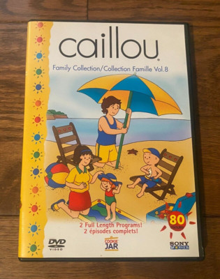 Caillou Family Collection Vol. 8 - DVD Bilingual | eBay