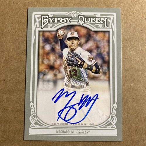 2013 Gypsy Queen Manny Machado ROOKIE Auto X1 | eBay