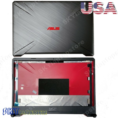 New LCD Back Cover Top Case + Front Bezel Asus TUF FX705 FX705DT FX705d ...