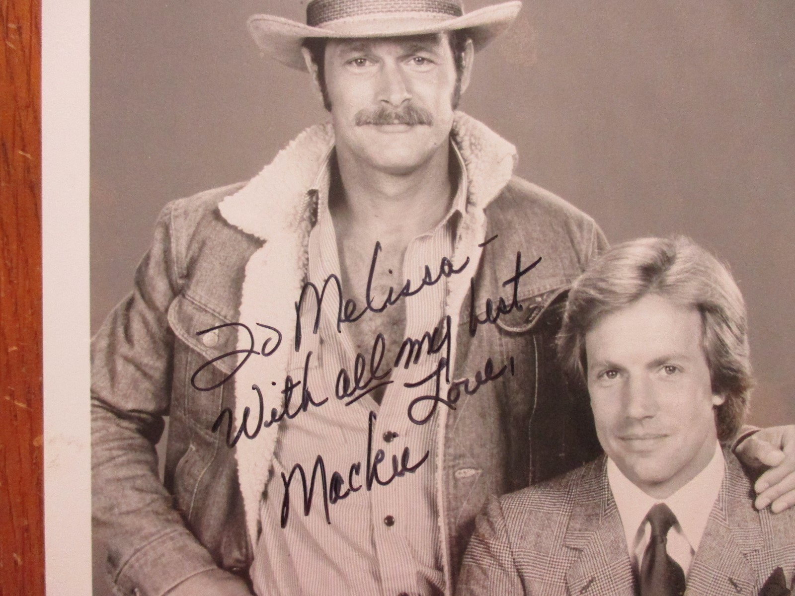 GERALD McRANEY("Simon & Simon/Major Dad")Signed 1983 8 X10 Black ...