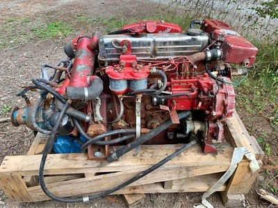 Ford Lehman 2712E , 4.2L Marine Diesel Engine with Transmission ...