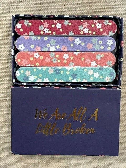 Nail File Set Miniature Assorted Color 5-Pack New Free Ship | eBay