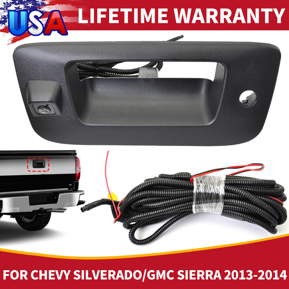 ⭐Rear View Backup Tailgate Handle Camera 22755304 For Chevy Silverado ...