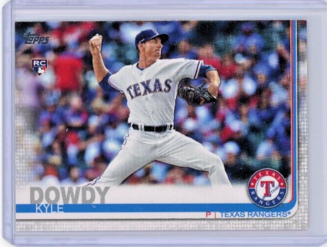 2019 Topps Update #US229 Kyle Dowdy Rookie RC - Texas Rangers | eBay