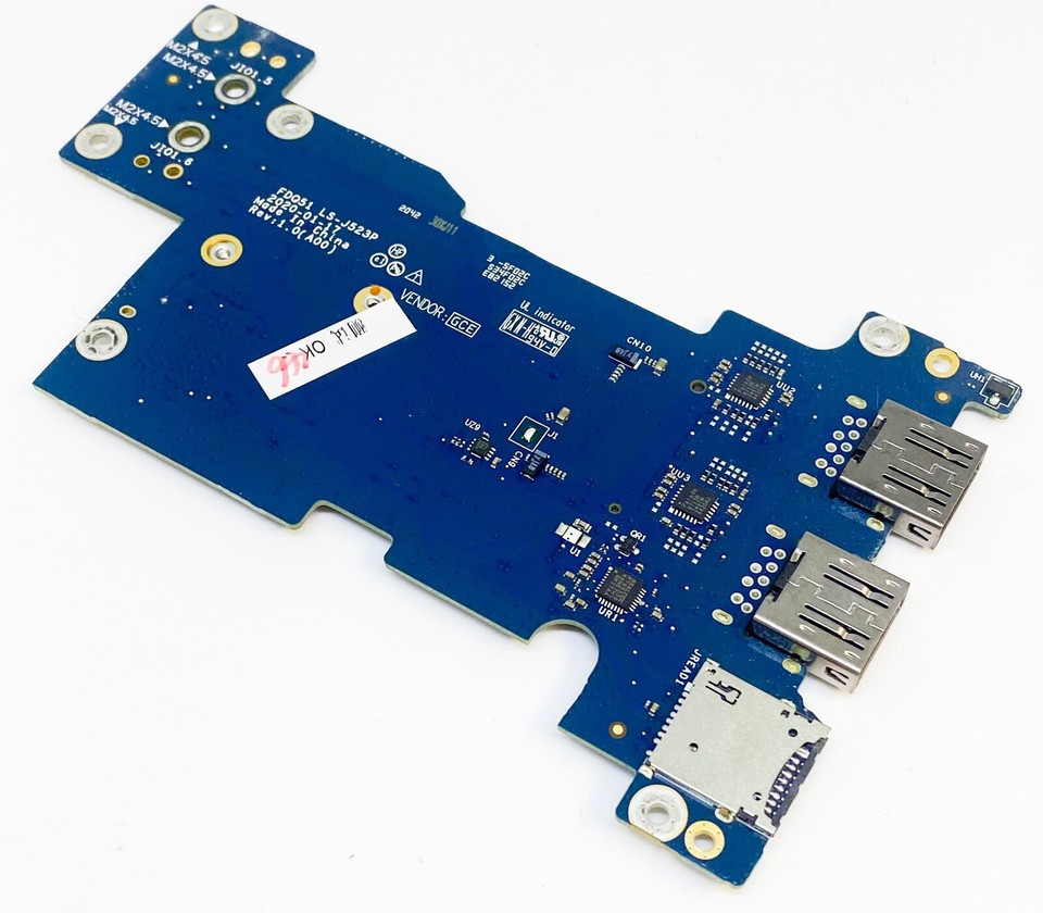 DELL Alienware M15 R3 15.6" Original USB / SD Card Reader Board 08C4J2 ...