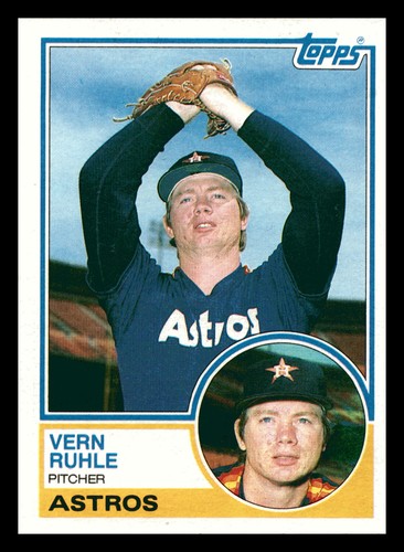 1983 Topps Vern Ruhle Houston Astros #172 VG-EX | eBay