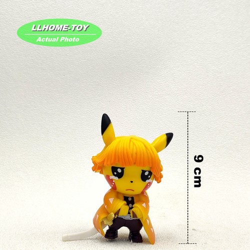 Anime DS Zenitsu Agatsuma COS cute lovely PVC Figure Statue Toy Gift ...