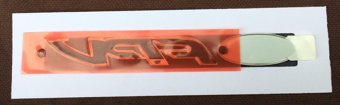 Genuine Ford Falcon BA BF Silver FPV Badge. Side Rear BAT16237A XR GT ...