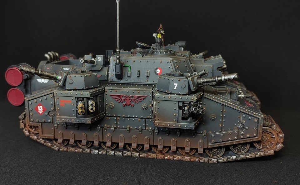Warhammer 40k comission painted Militarum Death Korps of Krieg ...