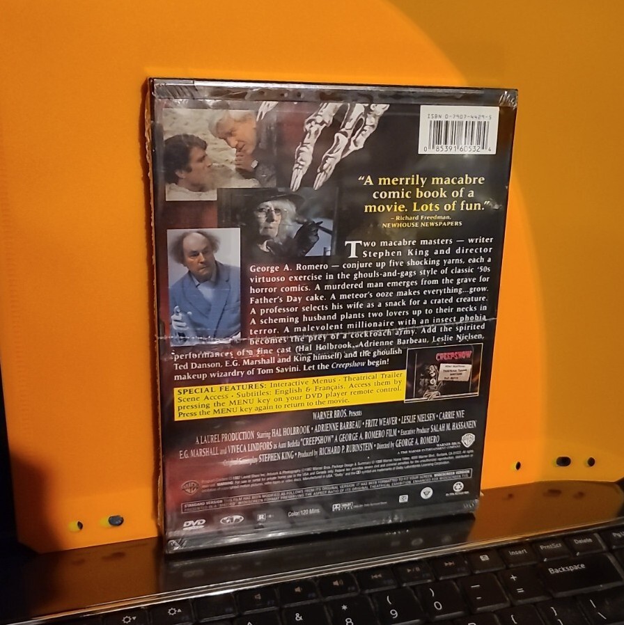 Creepshow DVD Widescreen and Fullscreen Stephen King BRAND NEW SEALED ...