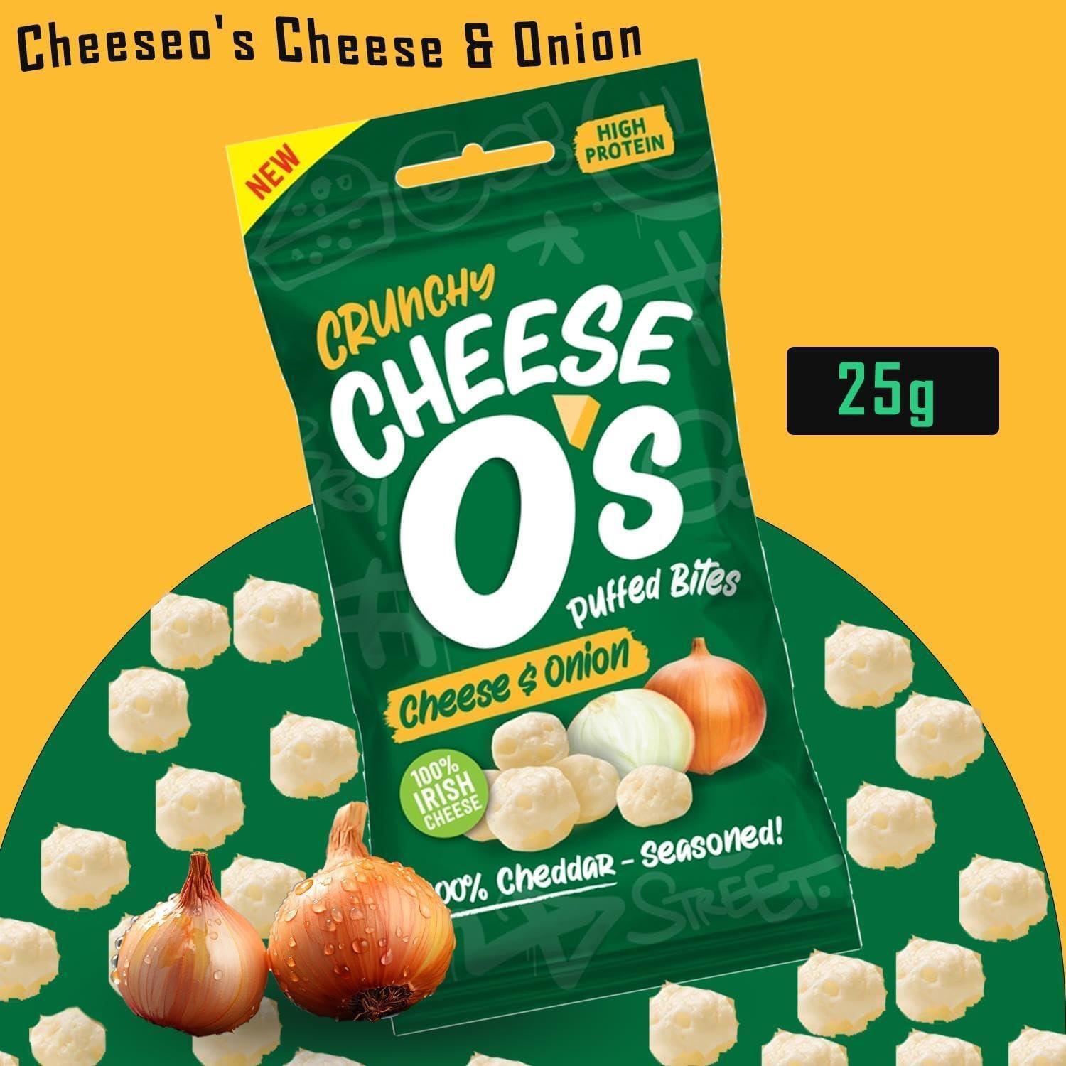Cheeseos Tangy Cheese and Onion Flavor Crunchy Puffed Bites Gluten-Free ...
