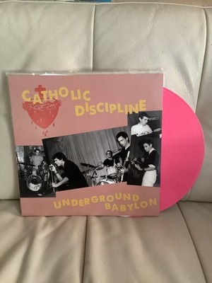 Catholic Discipline LP Underground Babylon pink wax rare LA punk ‘79 ...