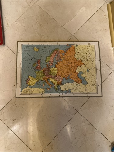 1922 MAP CENTRAL EUROPE Parker brothers puzzle | eBay