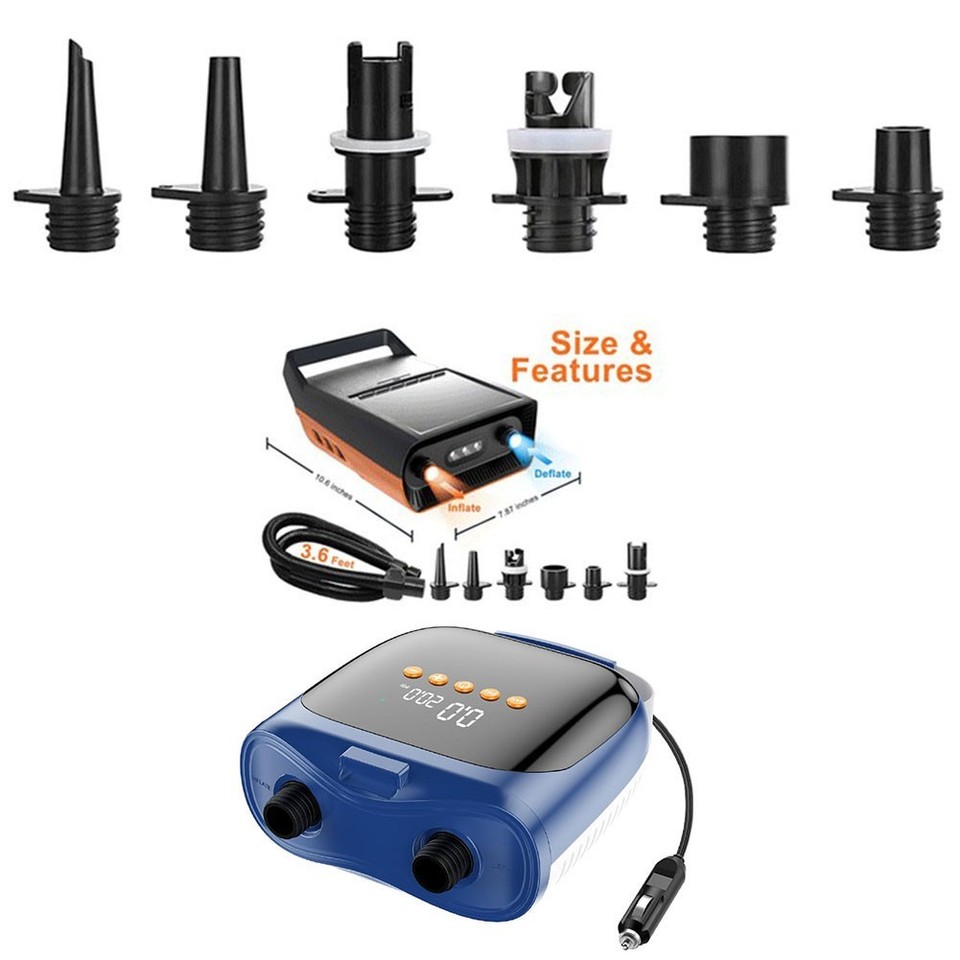 Simplify Your Inflation Process with This 6PCS Boat For pump Adapter ...