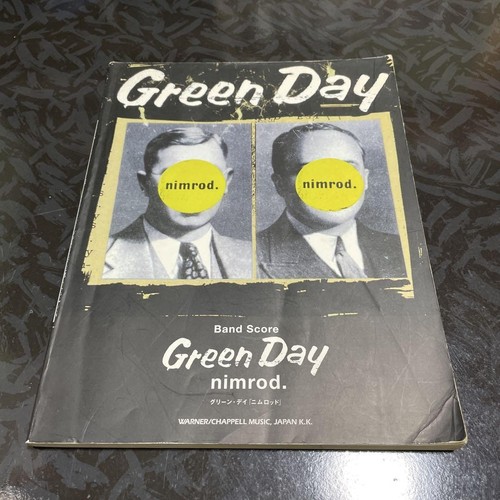 Green Day Nimrod Tab Book, Used, Wear & Yellowing, Vintage WW7 | eBay