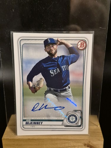 2020 Bowman Ian McKinney Paper Prospect Auto Autograph #PA-IM Mariners ...