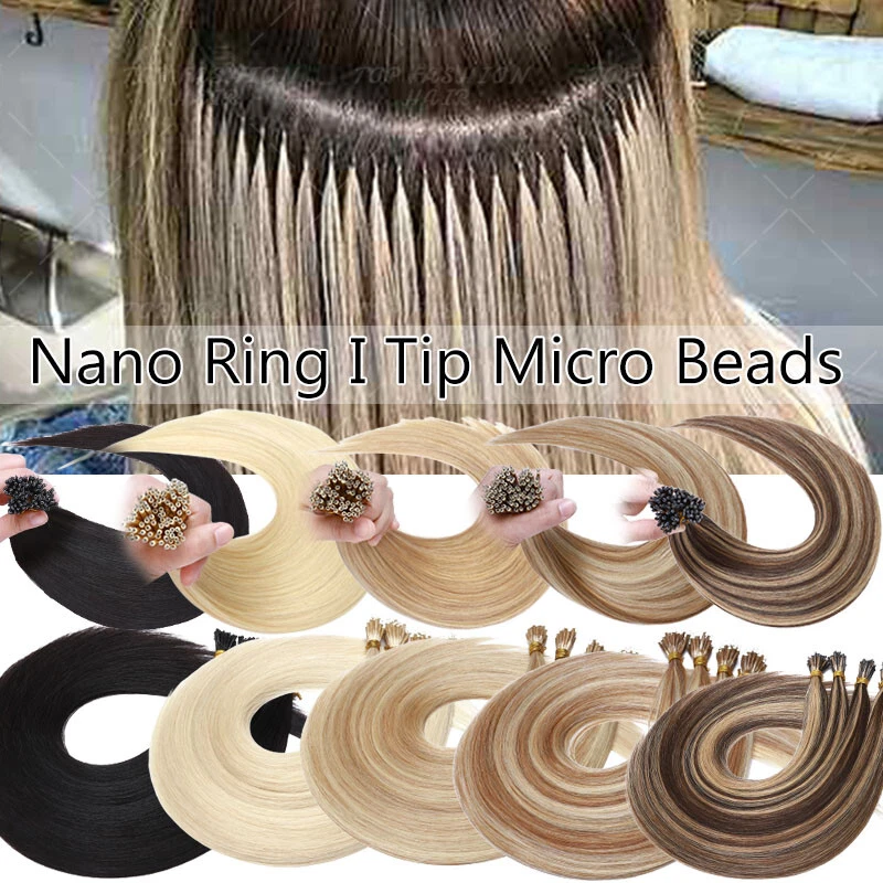 Micro Bead Hair Extensions Ponytail