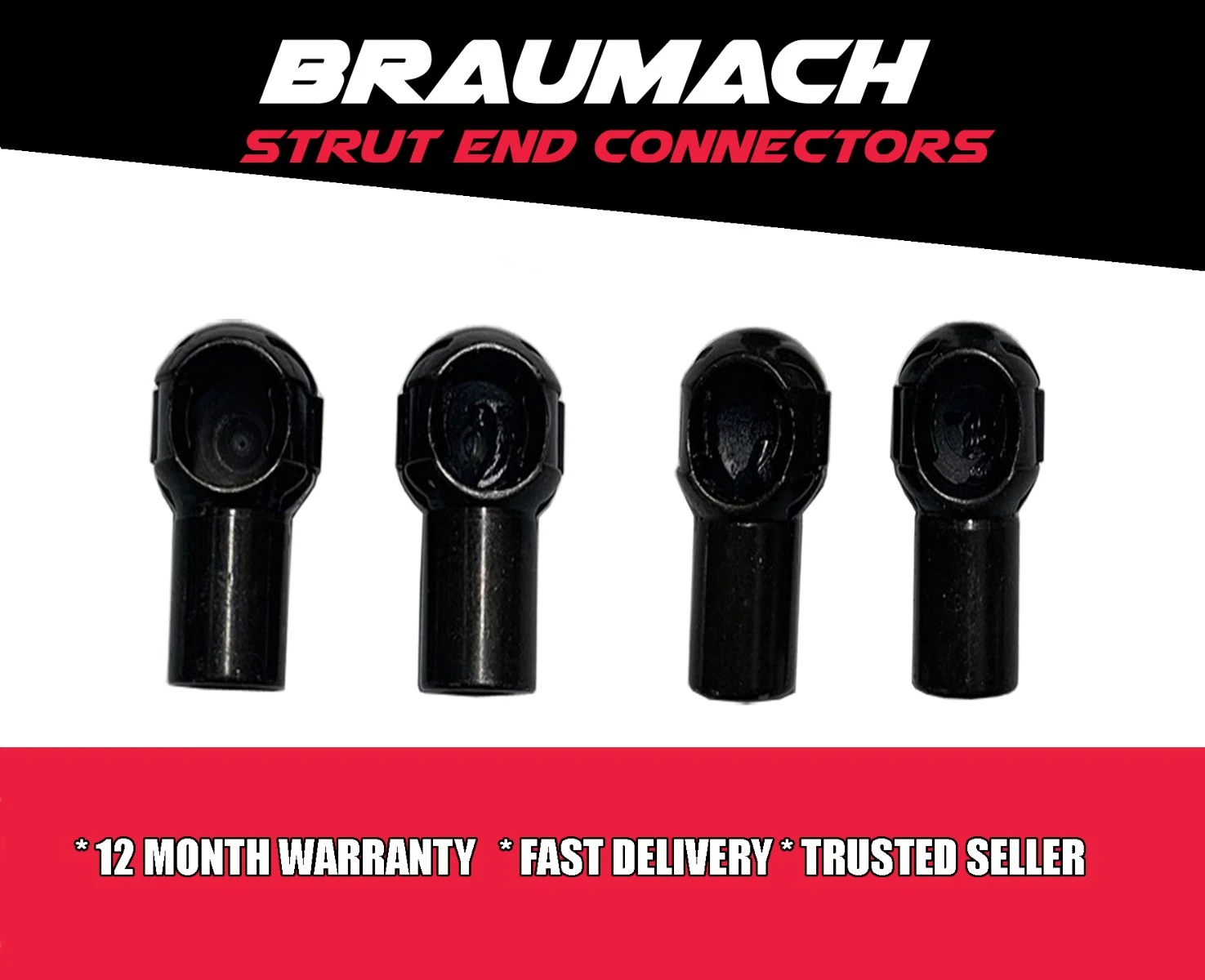 GAS STRUT Lift Support SPRING CONNECTORS fit 10mm BALL SOCKET 6mm ...