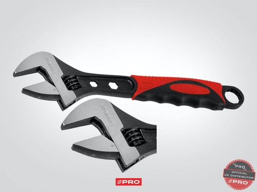 PRO Adjustable Spanner / Plumbers Wrench (2x Sizes 200mm & 250mm) | eBay UK