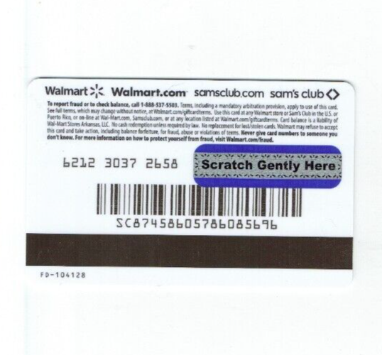 Walmart Gift Card - Football - Chips & Snacks - 2022 - Collectible - No ...