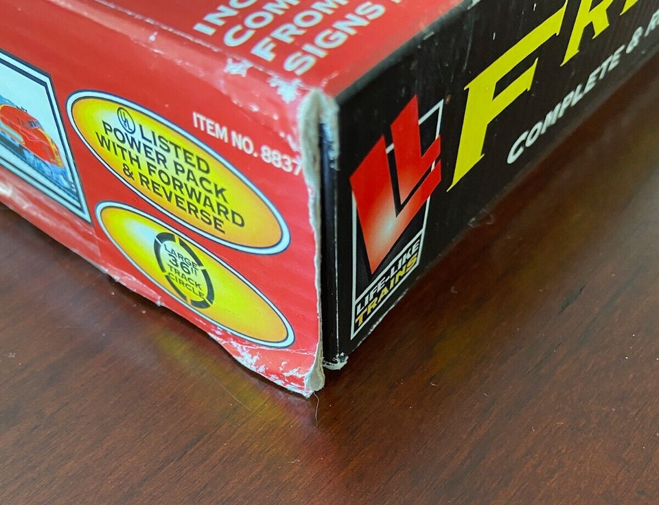 Life Like Trains Freight Blaster HO Train Set Santa Fe Diesel ...