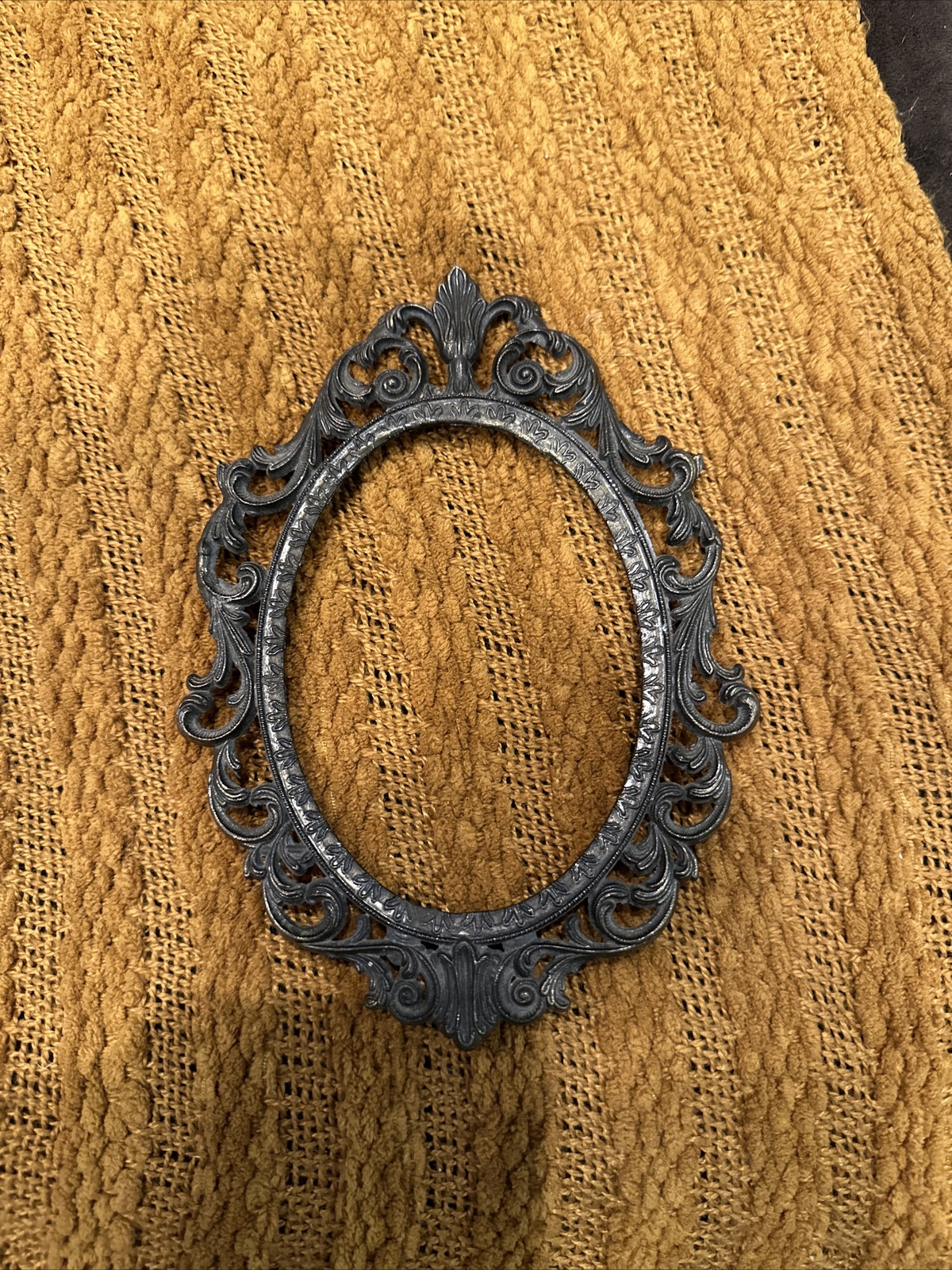 Vintage Italian Style Brass Filigree Framed Wall Mirror 4.75x3.5” | eBay