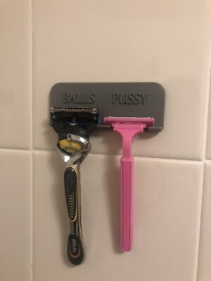 shower razor holder “Balls Pussy” Organizer | eBay
