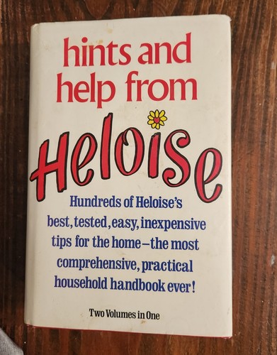 HINTS AND HELP FROM HELOISE - Two Volumes in One - 1986 | eBay