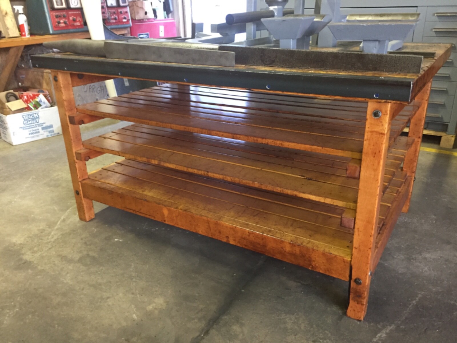 Pexto Stake Table 40”X 100” Metalsmith Tinsmith Blacksmith Table — Will ...