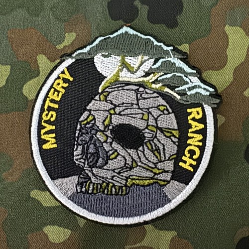 💀 MYSTERY RANCH x DAN MATSUDA FOREVER Embroidered Patch Hook/Loop Back ...