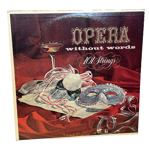 101 Strings Opera Without Words (Vinyl, 1958) Somerset P-8700 VG LP ...