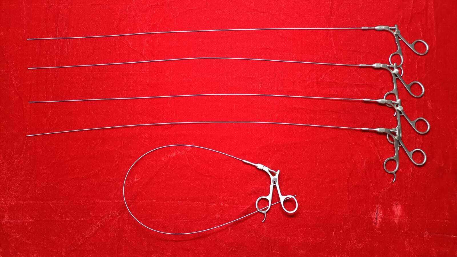 5pc Hysteroscopy Urology Flexible Grasper 5FR 60cm Surgical Reusable ...