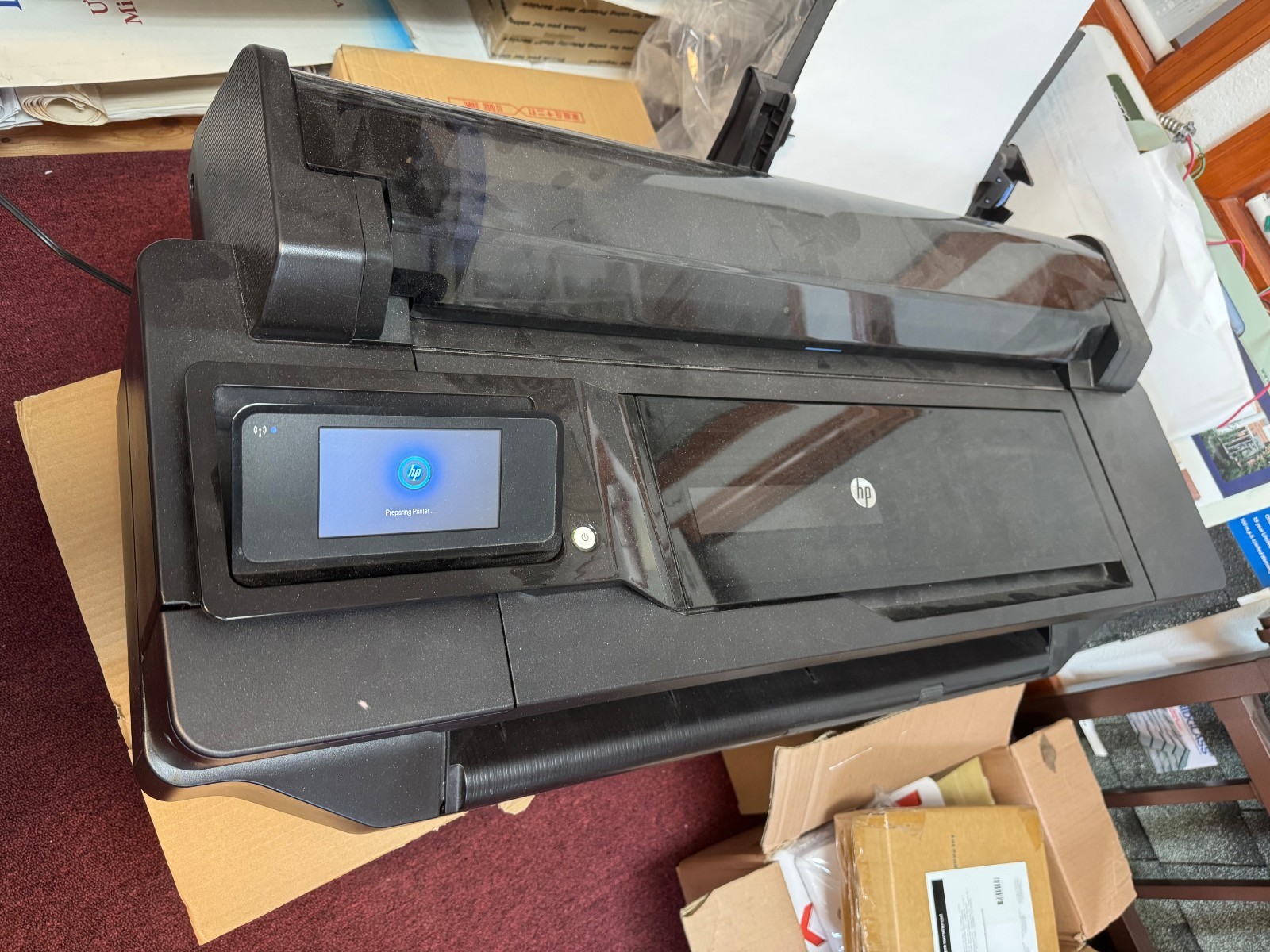 HP Designjet T520 24" Color Thermal Inkjet Large Format Printer ...