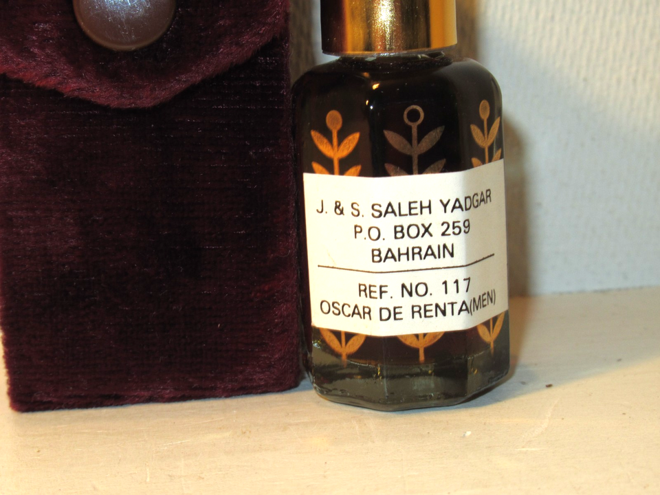Vintage 60s J & S Saleh Yadgar O de R Concentrate 117 Perfume Oil Oscar ...