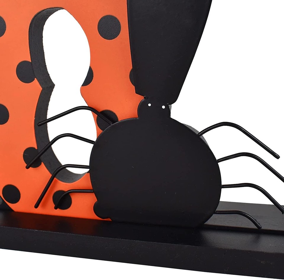 Halloween Wood Boo Sign for Home Decor, Decorative Wooden Cutout Boo ...