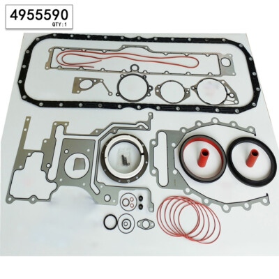 Lower Engine Gasket Kit Set 4955590 4955591 For Cummins ISX15 QSX15 ...