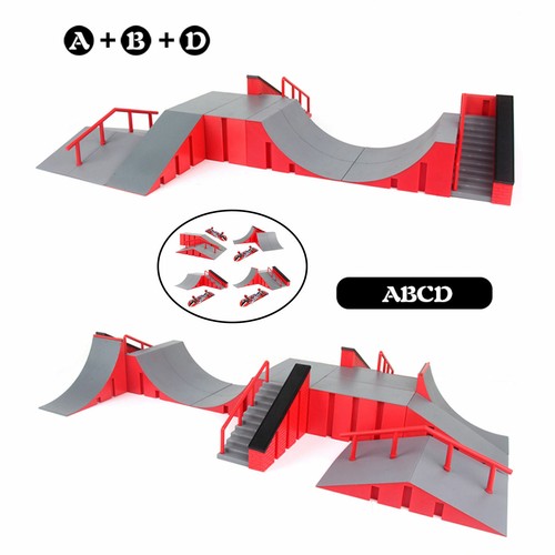 Mini Skateboard Ramp Toys with Finger Skateboard for Party Adults Kids ...