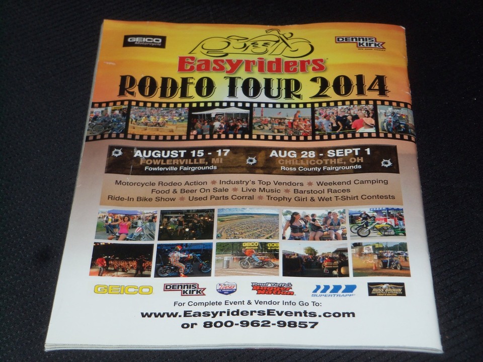 2014 JUNE EASYRIDERS MAGAZINE - MOTORCYLCES & WOMEN FRONT COVER - O ...