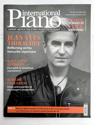 International Piano Magazine Jean-Yves Thibaudet No. 78 December 2021 ...