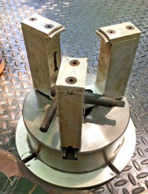 Poland 8" 3-Jaw With 2pc Piston Jaws Milling Machine Metal Lathe Chuck ...