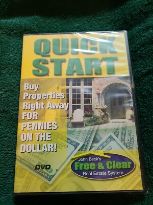 John Beck's QUICK START Real Estate System Buy Foreclosed Houses DVD New | eBay