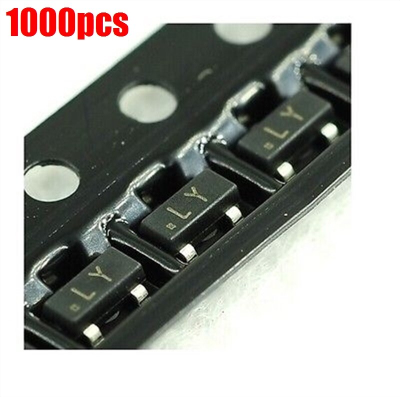 1000Pcs Npn Toshiba 2SC2712-Y 2SC2712 Trans 50V 0.15A S- Mini Ic New op ...