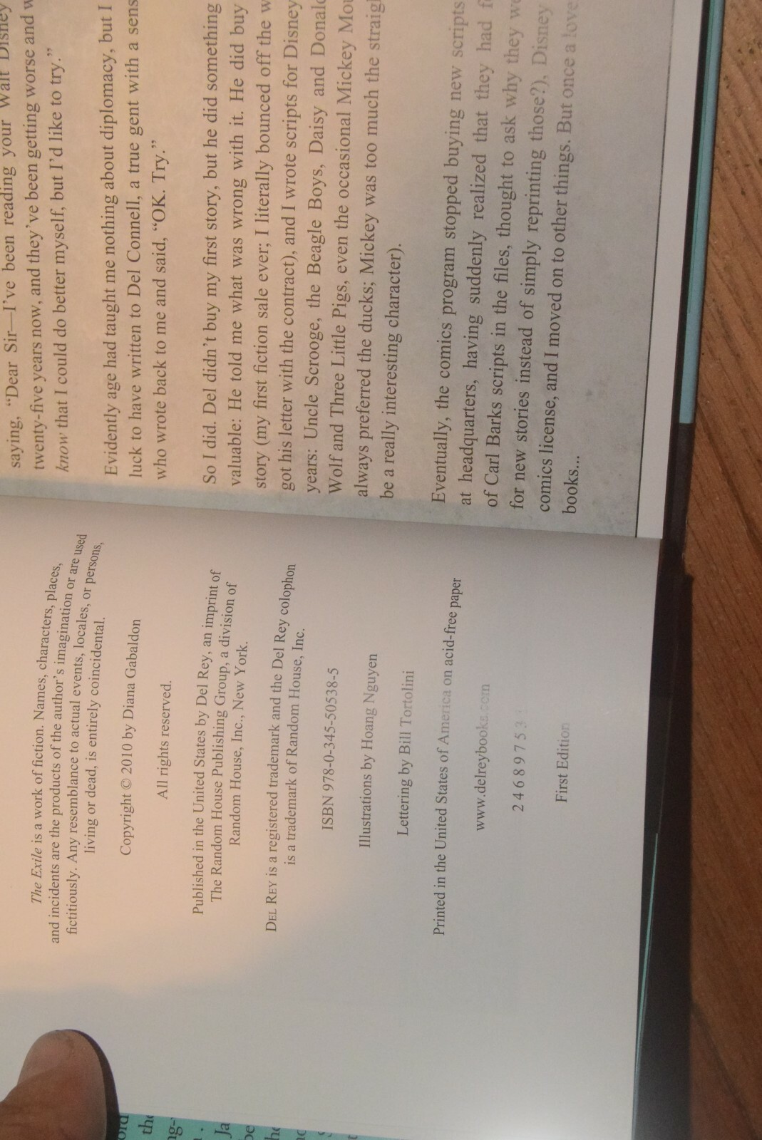 The Exile: An Outlander Graphic Novel by Gabaldon, Diana 1st ED HC/DJ ...