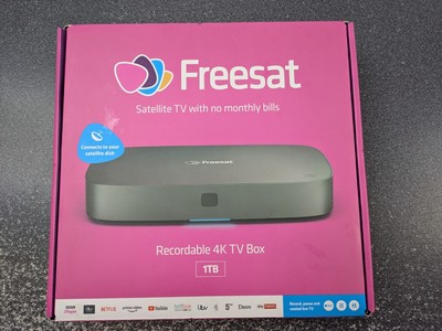 BRAND NEW 1TB FREESAT RECORDABLE 4K TV BOX | eBay UK