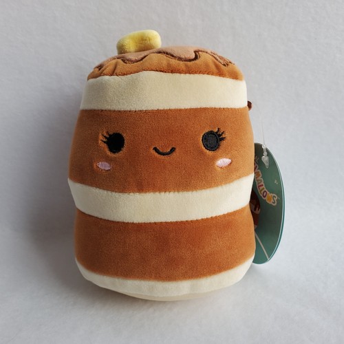 Squishmallow RAYEN the PANCAKE 5" plush STACK OF PANCAKES butter on top ...