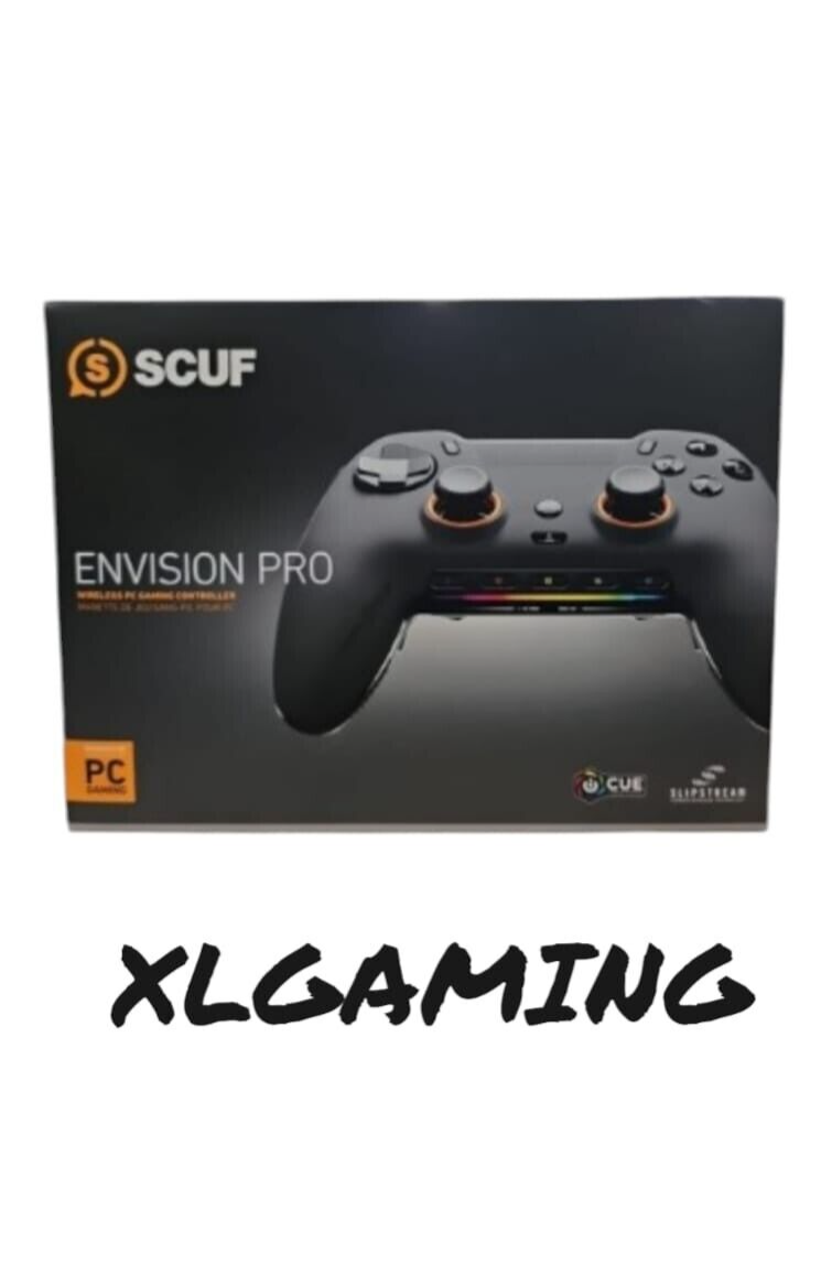 Scuf Envision Pro Wireless Gaming Controller - Steel Gray - Trigger ...