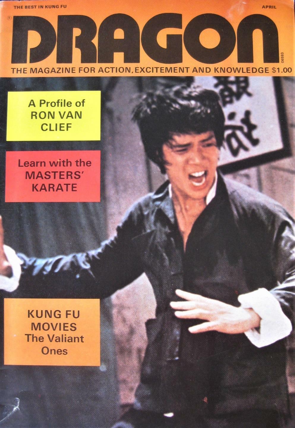 DRAGON MAGAZINE RON VAN CLIEF BLACK BELT KUNG FU KARATE MARTIAL ARTS | eBay
