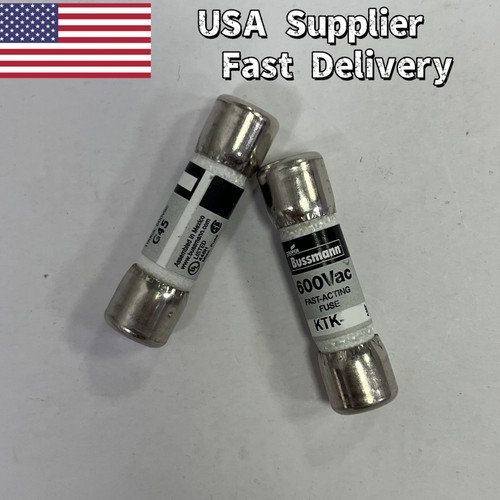 10PCS/Box KTK5 New Bussmann Series KTK-5 5A 600V KTK Fuse Fast Shipment ...